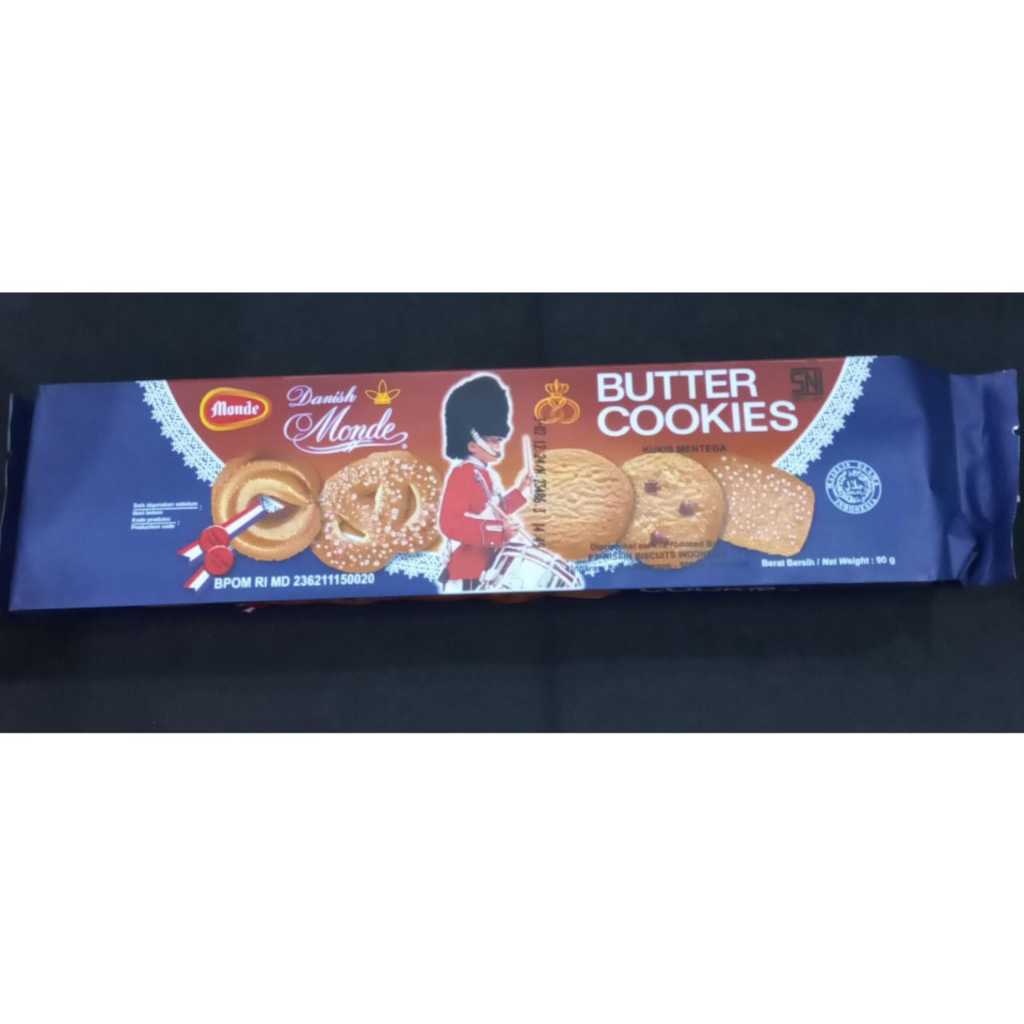 Jual MONDE BUTTER COOKIES 90g | Shopee Indonesia