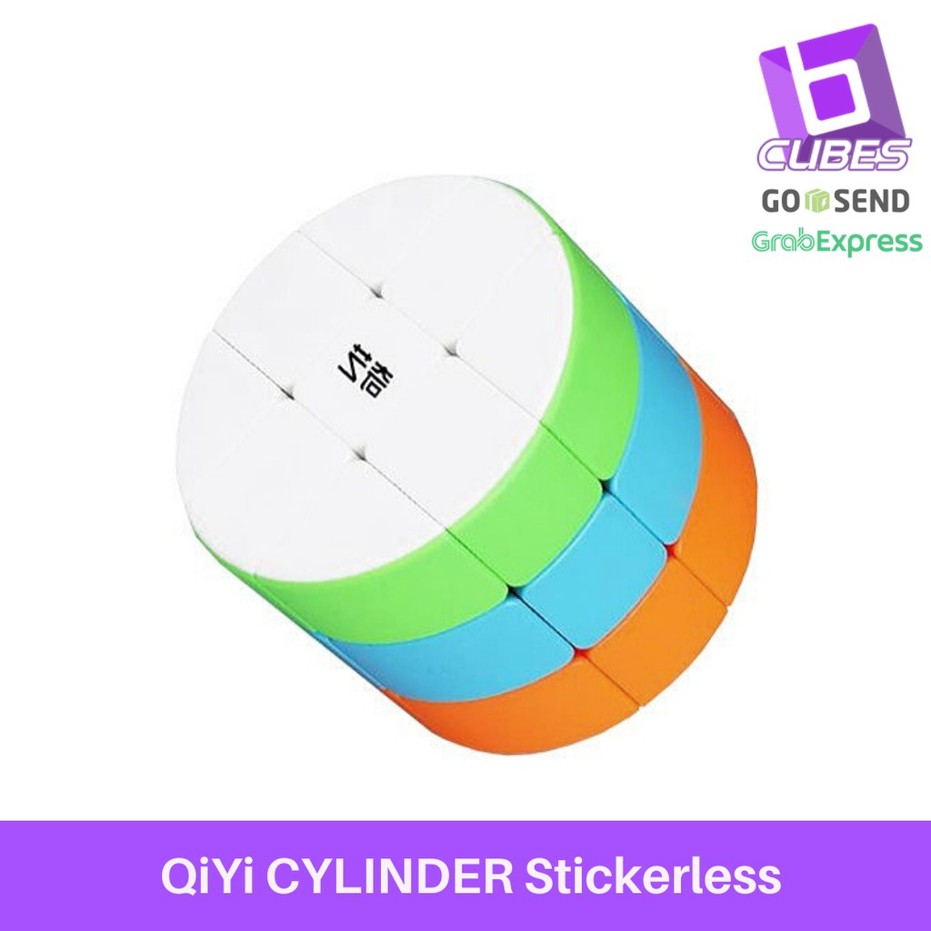 Jual Cube 3x3 - Qiyi 3x3 Cylinder Cube Puzzle - Cube Cylinder Cube ...