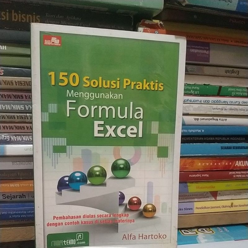 Jual 150 solusi praktis menggunakan formula excel | Shopee Indonesia