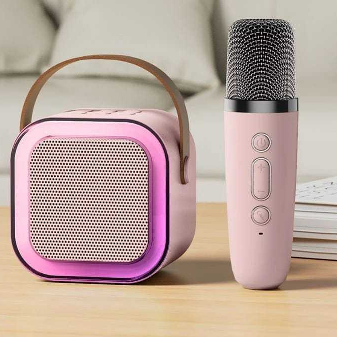 Jual SPEAKER BLUETOOTH PLUS MIC KARAOKE K12 | Shopee Indonesia