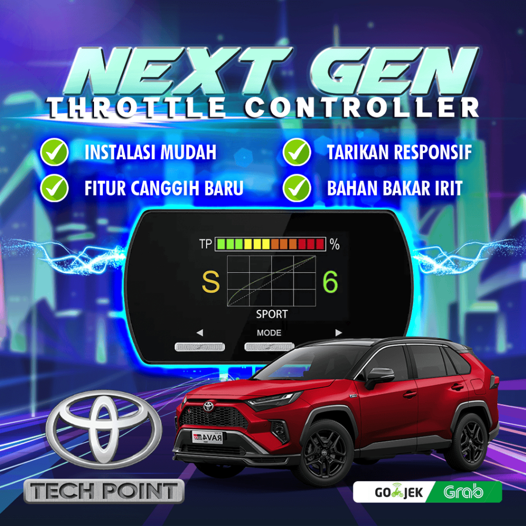 Jual 9 Drive Toyota New RAV4 GR Sport Piggyback Throttle Controller Next Gen ECU Remap | Shopee ...