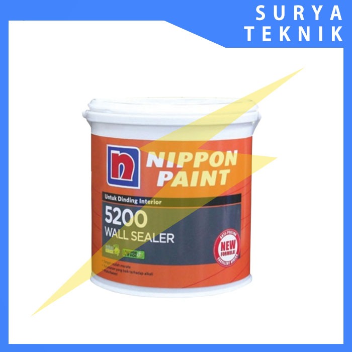 Jual Wall Sealer 5200 Alkali Nippon Paint Interior 4 Kg | Shopee Indonesia