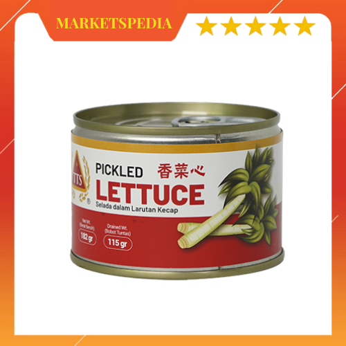 Jual Caisim Kaleng TTS Pickled Lettuce Choi Sim 182gr | Shopee Indonesia
