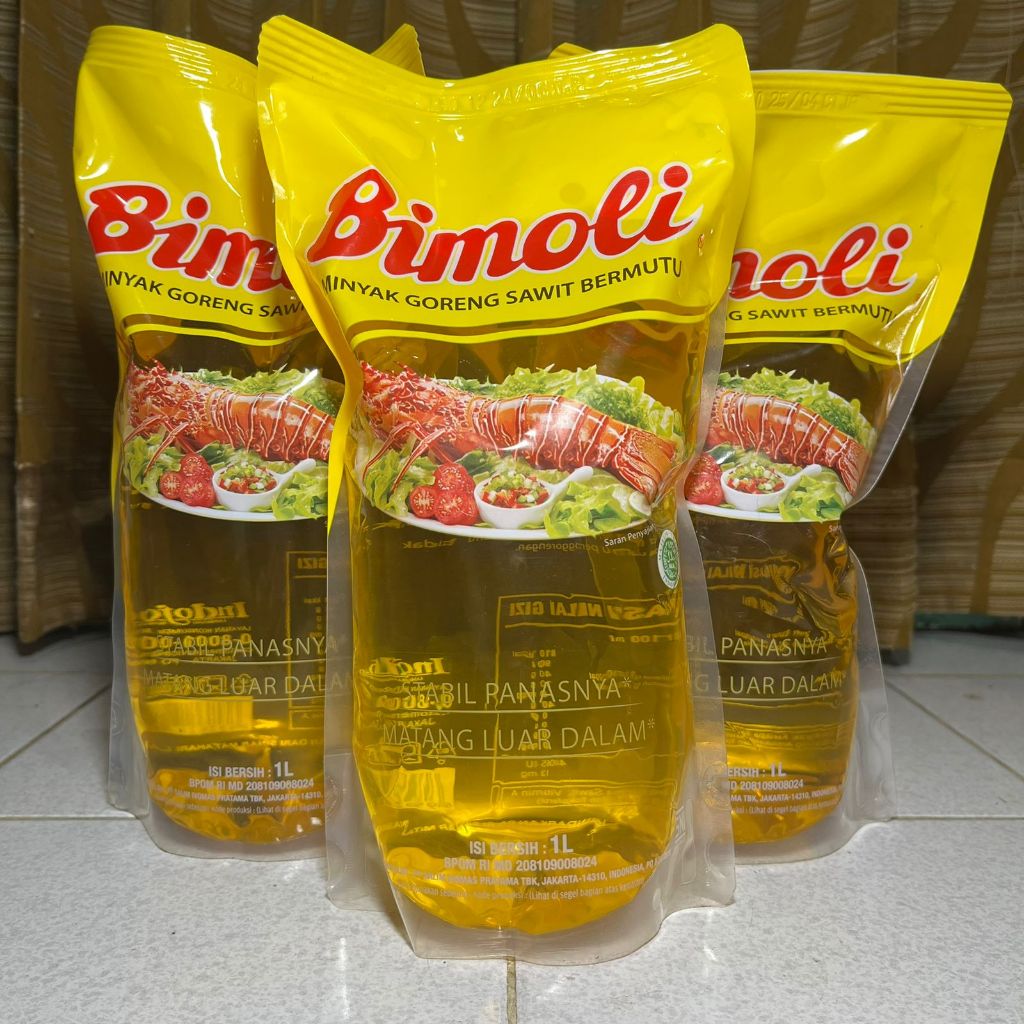 Jual Bimoli 1 Liter Klasik Refill Minyak Goreng Pouch Kemasan Isi Ulang ...