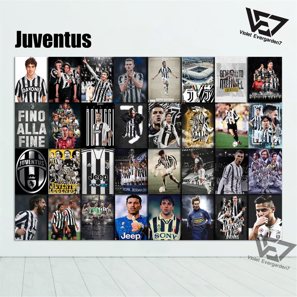 Jual POSTER FOOTBALL SERIE A / JUVENTUS/ AC MILAN / INTER MIILAN ...