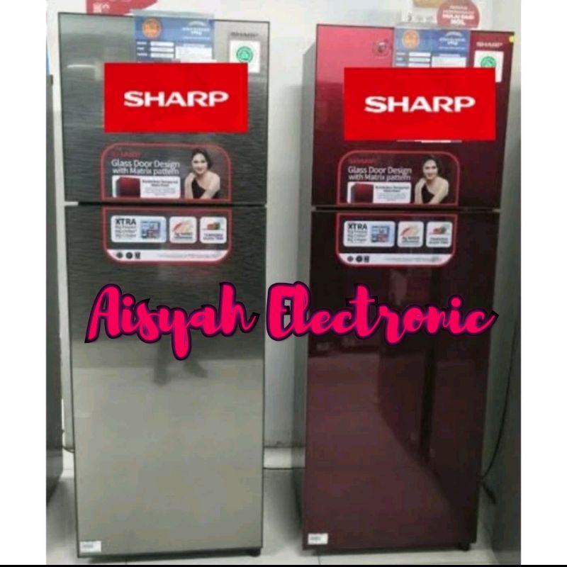 Jual KULKAS SHARP 2 PINTU SJ-246XG GARANSI RESMI | Shopee Indonesia