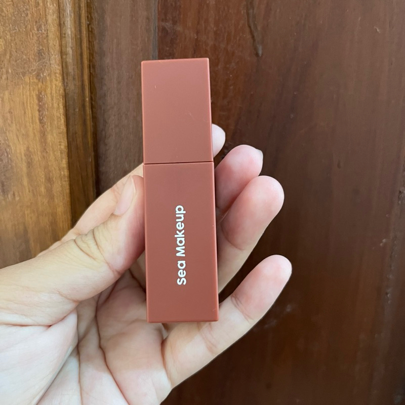 Jual Sea Makeup Lacquer Shake Lip Ink Longlasting lip ink (PRELOVED ...