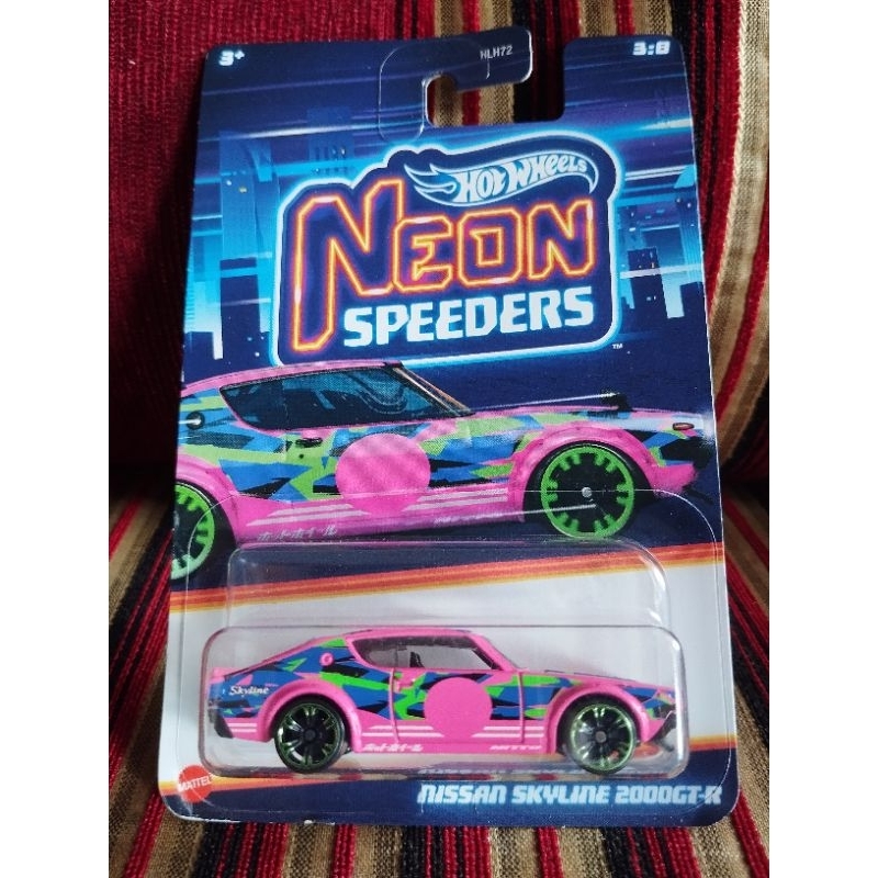 Jual Hot Wheels Nissan Skyline 2000 GT-R Neon Speeders | Shopee Indonesia