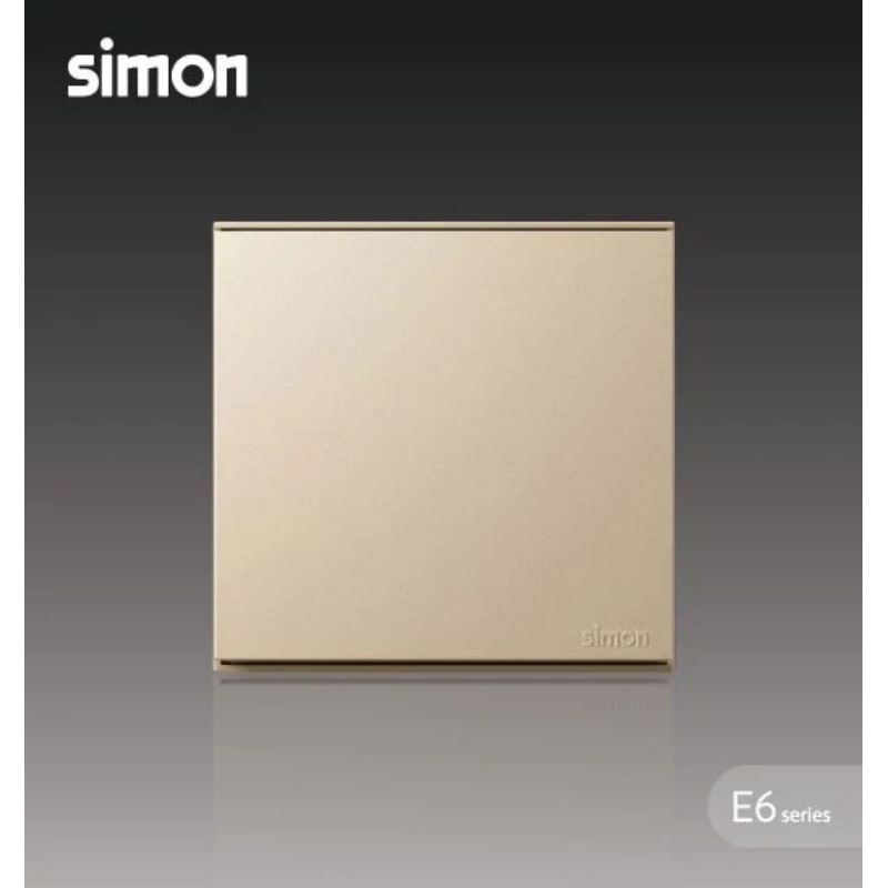 Jual SIMON - SAKLAR DAN STOP KONTAK E6 CHAMPAGNE / GOLD / GREY | Shopee ...