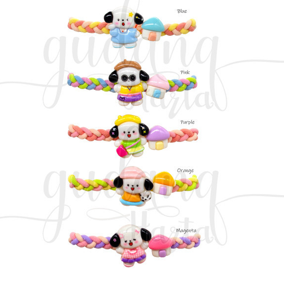 Jual Ikat Rambut Dog And House Hairband Motif Anjing Dan Rumah GH ...
