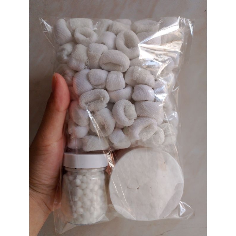 Jual Paket Tampon Dental Gigi Pelet Dan Cotton Roll Dental | Shopee ...