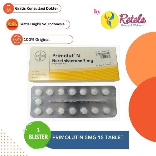 Jual PRIMOLUT N 5 MG 30 TABLET | Shopee Indonesia