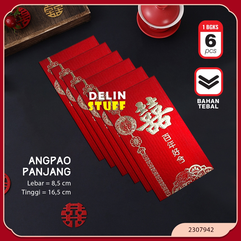 Jual Angpao Panjang Pernikahan Angpao Wedding Tebal Angpau Pernikahan ...