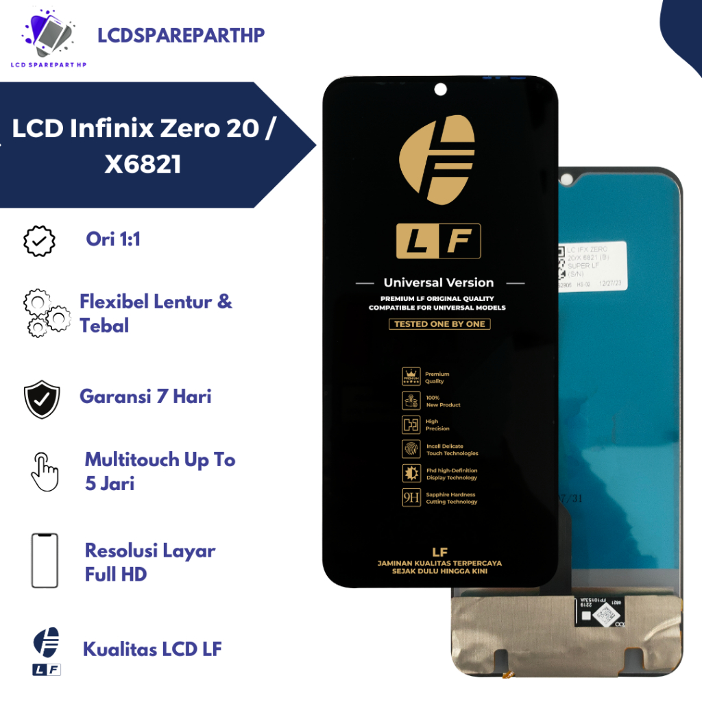 Jual LCD INFINIX ZERO 20 / X6821 FULLSET TOUCHSCREEN | Shopee Indonesia