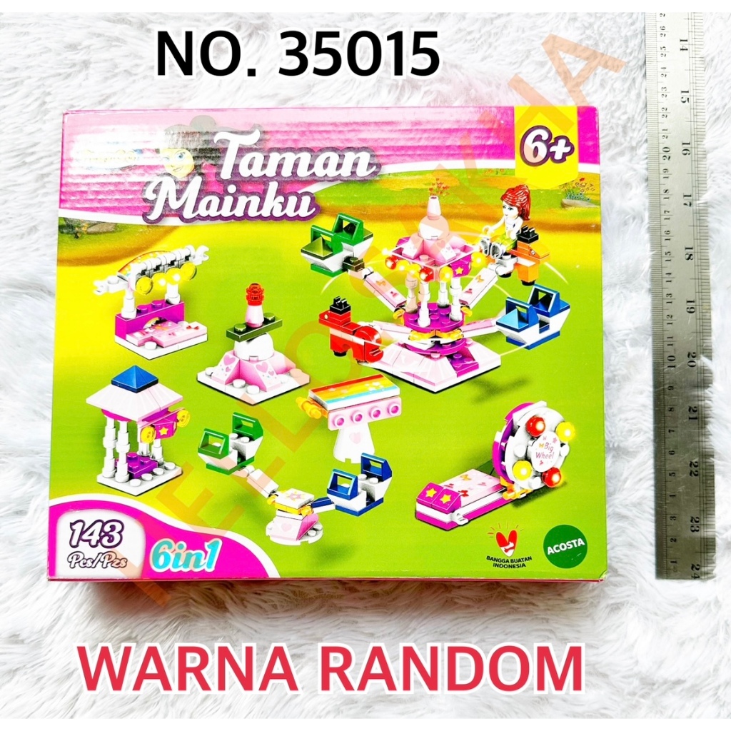 Jual MAINAN NO. 35015 TAMAN MAINKU 6 IN 1 BALOK BLOCK BLOK BLOCKS ...