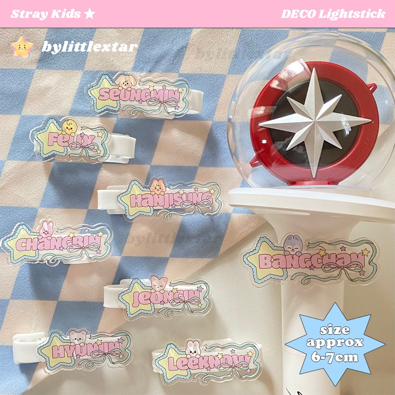 Jual Ribbon Star - Stray Kids - Deco Lighstick - Sticker | Shopee Indonesia