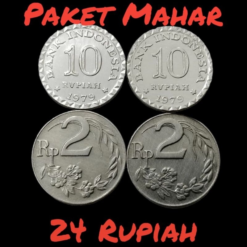 Jual SET MAHAR KOIN 24 RUPIAH | Shopee Indonesia