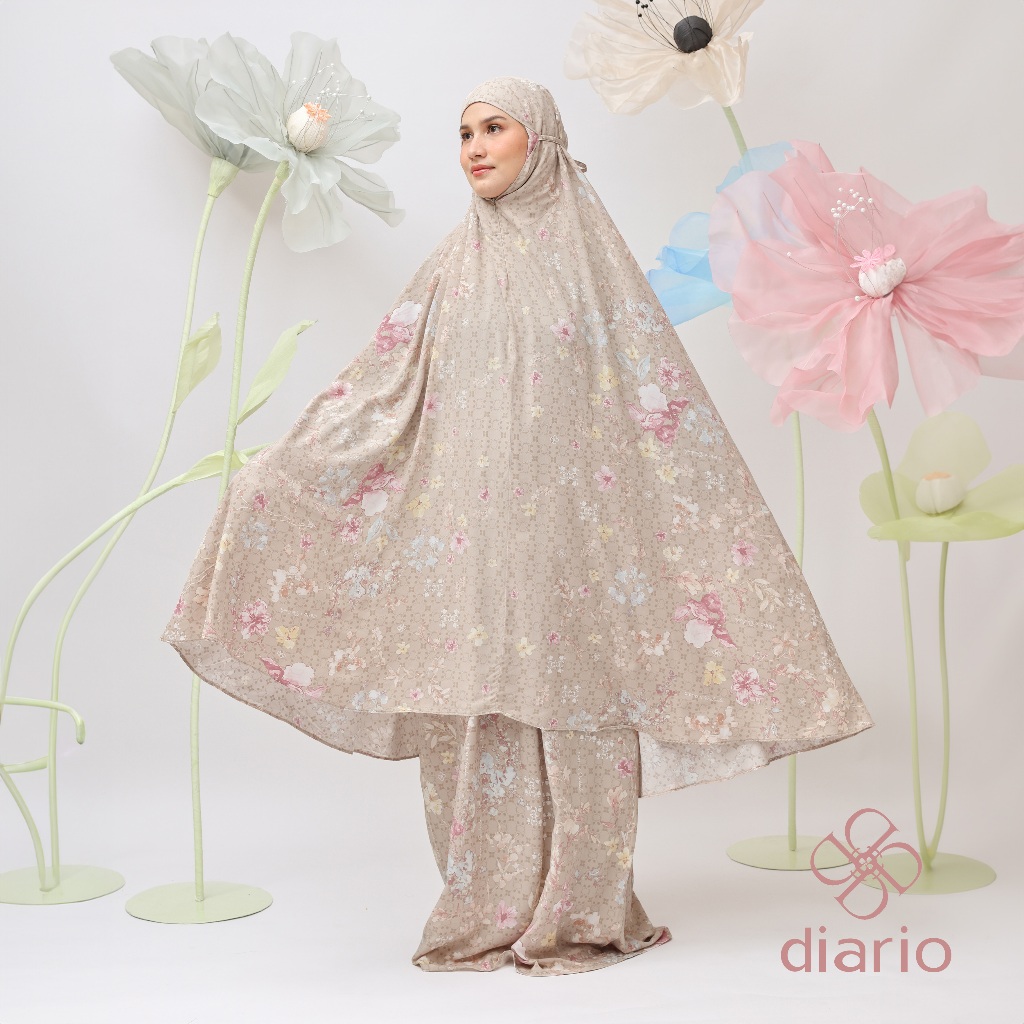Jual Diario x Dwihanda - Mukena Rekah Prayer Set 2in1 Free Sejadah ...