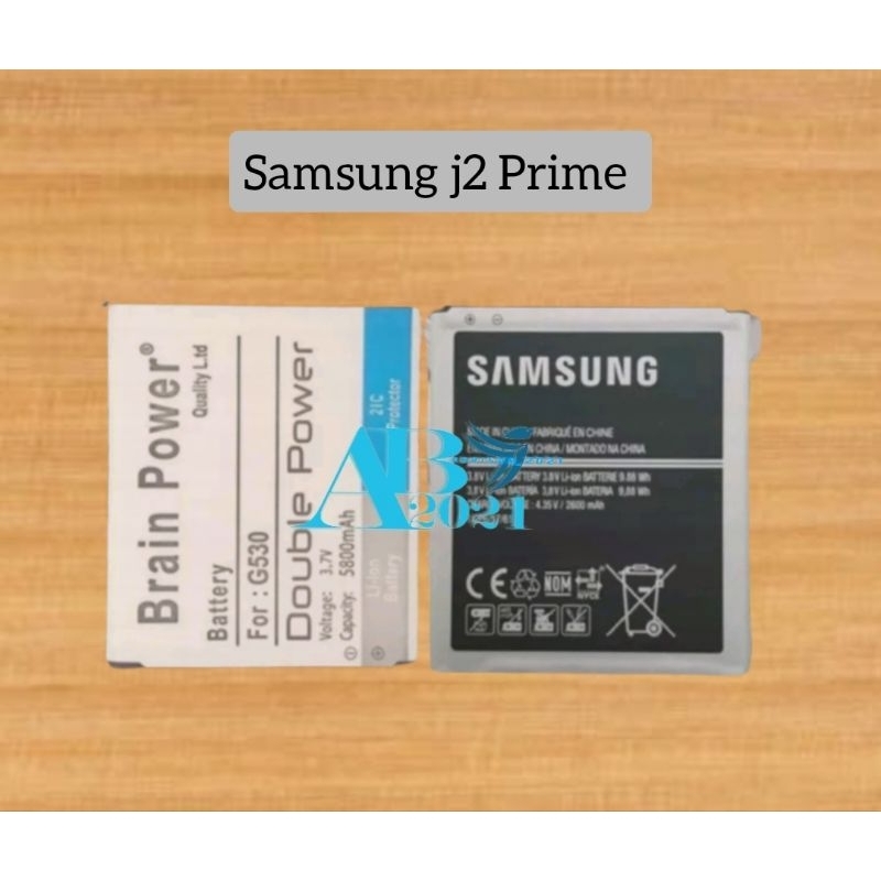 Jual Battre Baterai Samsung J2 prime Dobel power 2ic Brain power 5800 ...