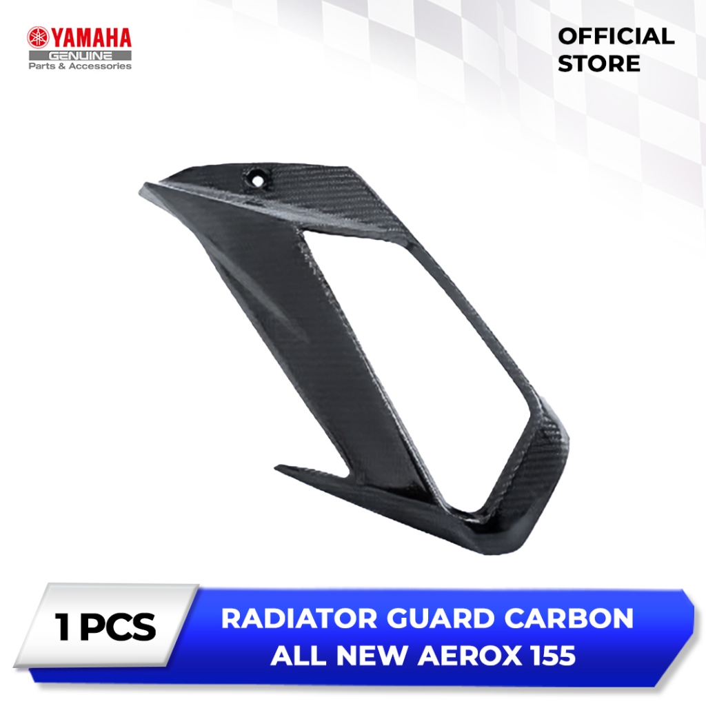 Jual Yamaha Radiator Guard Carbon All New Aerox 155 | Shopee Indonesia