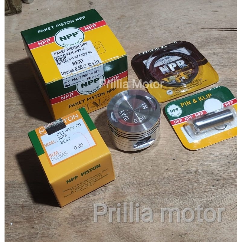 Jual Piston kit Beat karbu ( KVY ) NPP | Shopee Indonesia