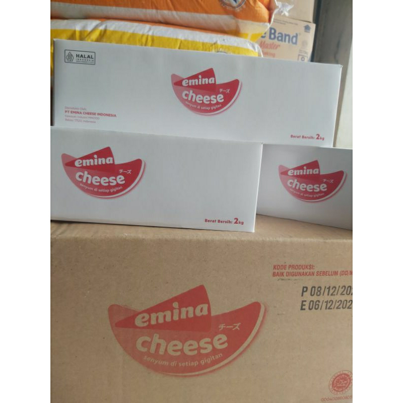Jual Keju emina shred 2kg premium kemasan terbaru | Shopee Indonesia