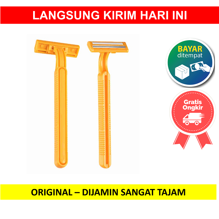 Jual PISAU CUKUR GMAX G MAX G-MAX 2 Mata Silet Cukuran Jenggot Kumis ...