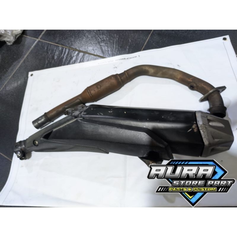 Jual knalpot kenalpot cbr150r facelift k45g | knalpot new cb150r led ...