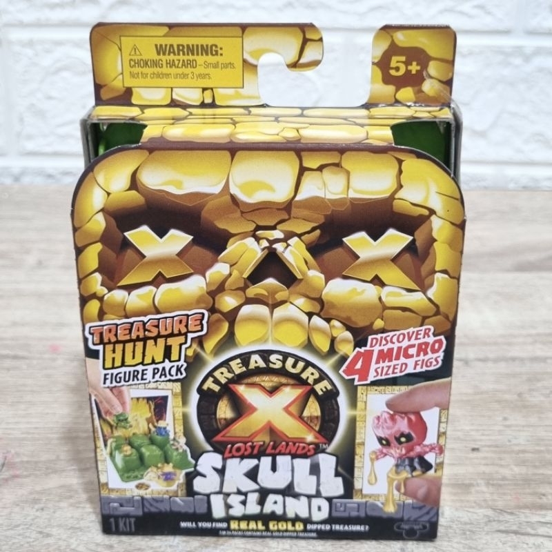 Jual Mainan Koleksi Treasure X Lost Land Skull Island Treasure Hunt ...