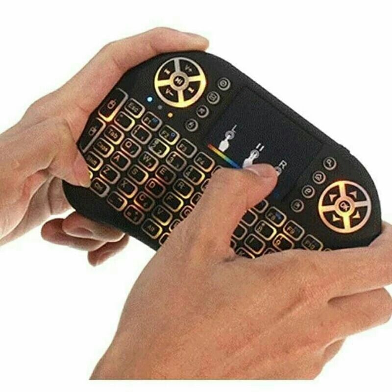 Jual KEYBOARD AIR MOUSE I8 MINI KEYPAD WIRELESS TOUCHPAD KEYBOARD ...