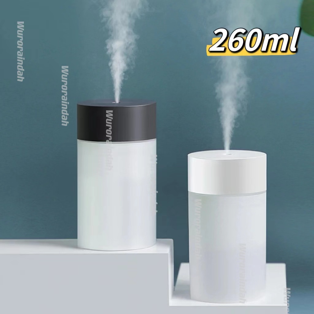 Jual Humidifier Diffuser air aromatherapy 260 ml with 7 colour LED Lamp ...
