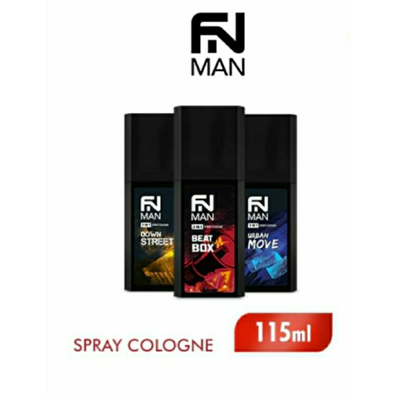Jual FN Man 115 ml - Fres And Natural Man Body Spray Cologne 2in1 115 ...