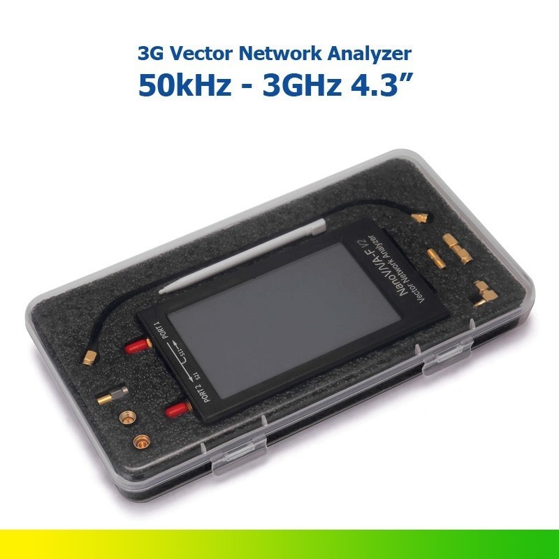 Jual Vector Network Analyzer NanoVNA-F v2 4.3" 3G 50kHz - 3GHz SMA Nano ...