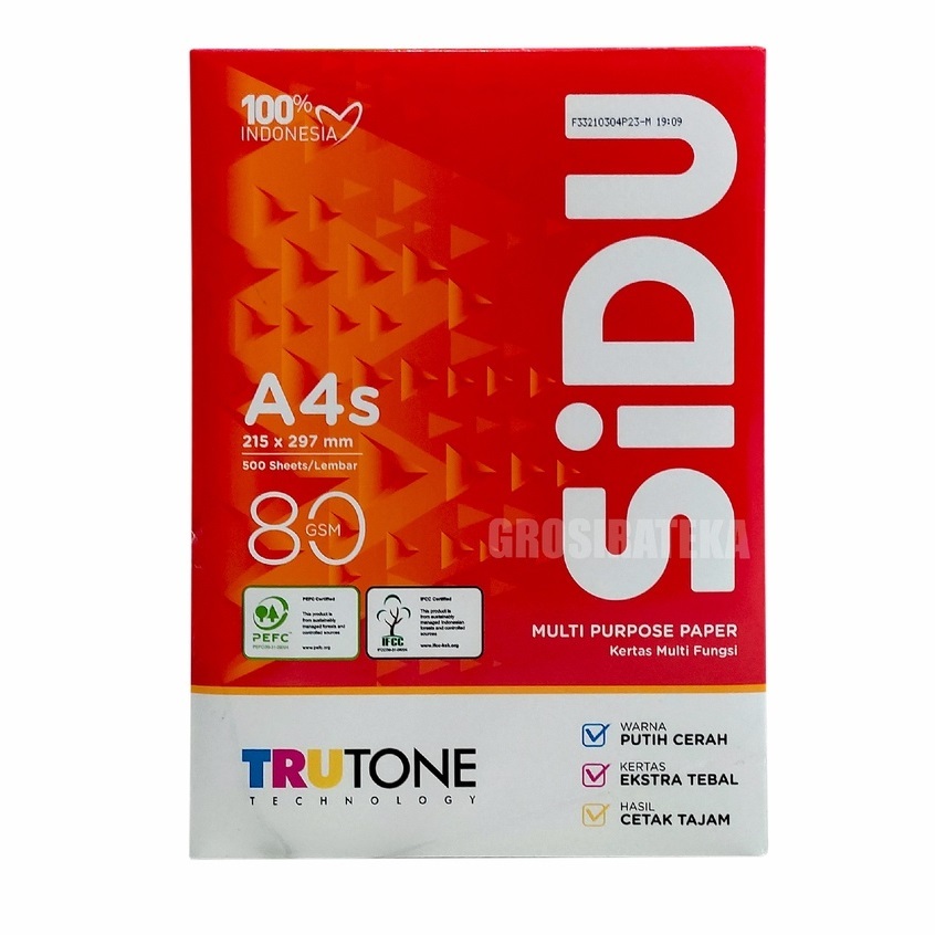 Jual Kertas HVS A4 80 gsm SIDU | Shopee Indonesia
