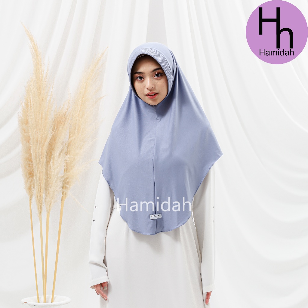 Jual Hamidah - Hijab Adeeva Bergo size L Hamidah/Bergo Hamidah Pad Panjang | Shopee Indonesia