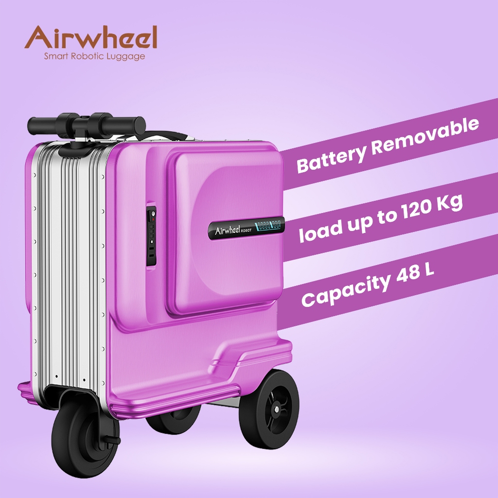Jual Airwheel Koper SE 3 Turbo (Purple) | Shopee Indonesia