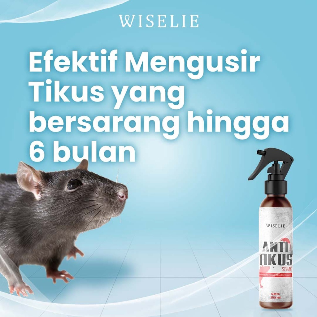 Jual Wiselie Semprotan Pengusir Tikus 250ML Alami Obat Pengusir Anti ...