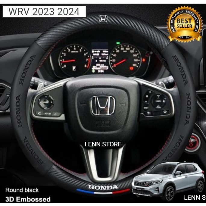 Jual Cover Sarung Stir Carbon Mobil Honda WRV WR-V 2023 2024 2025 ...