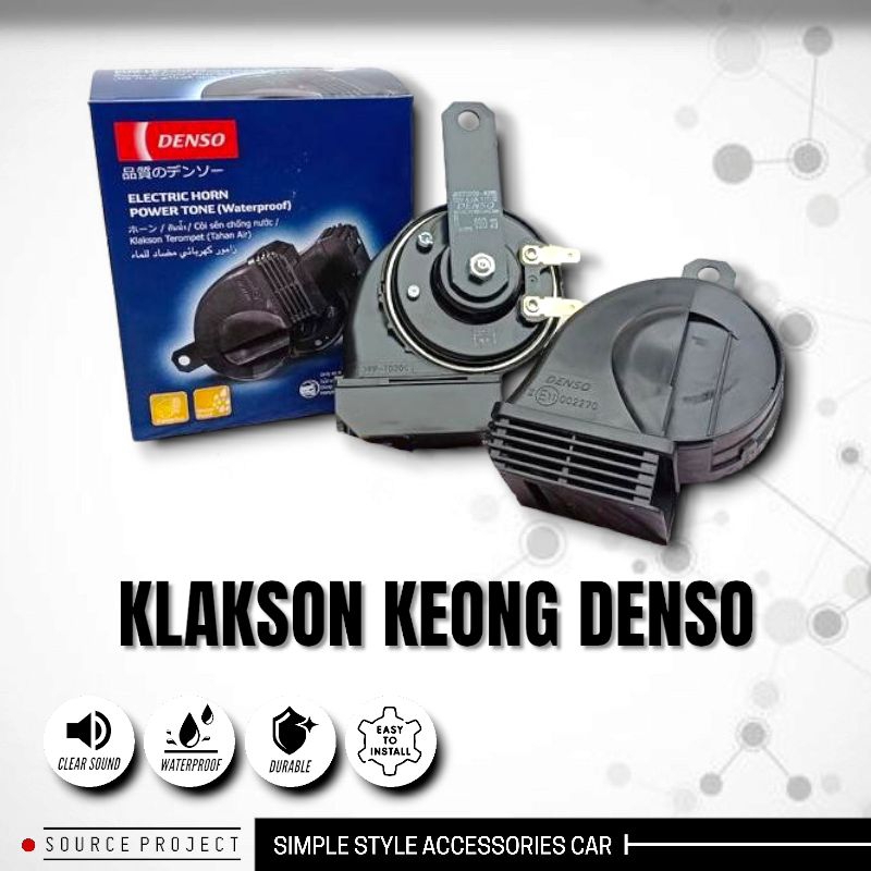 Jual KLAKSON KEONG DENSO POWER TONE WATERPROOF | Shopee Indonesia