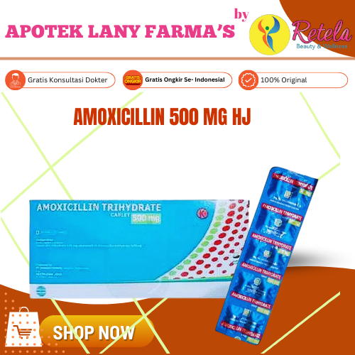 Jual Amoxicillin 500Mg 1 Strip 10 Capsul | Shopee Indonesia