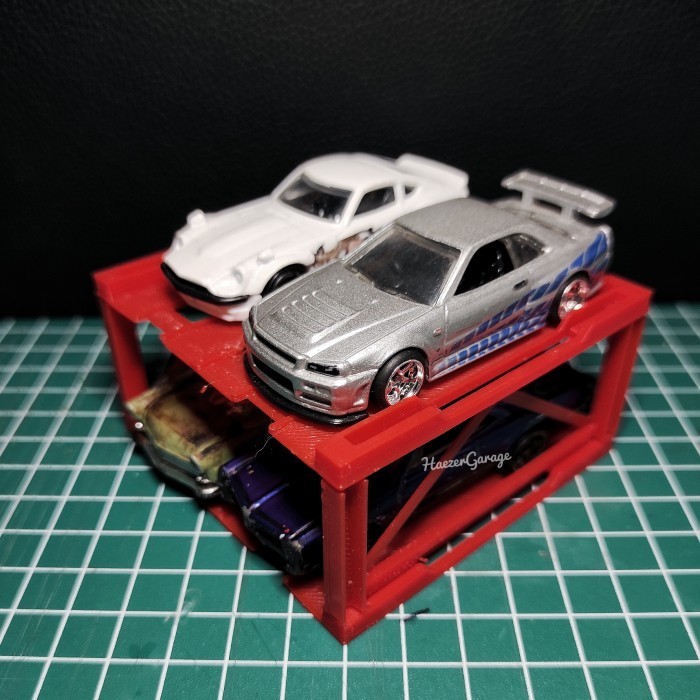 Jual Car Condo Parkiran Mobil Skala 1/64 Scale Diorama Aksesoris ...