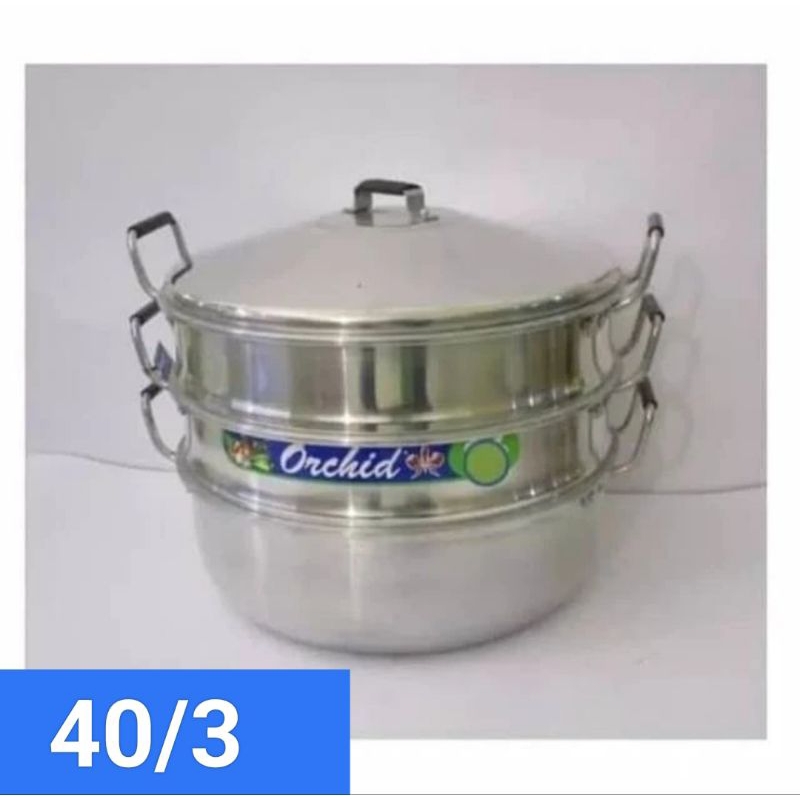 Jual ORCHID KALAKAT 40CM PANCI KUKUSAN STEAM 3 SUSUN | Shopee Indonesia