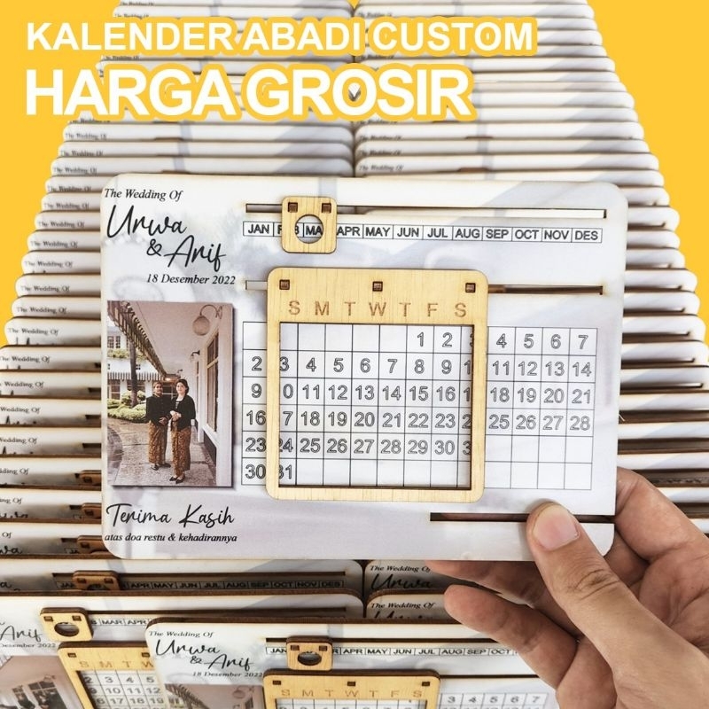 Jual Kalender Abadi Harga Grosir (SOUVENIR KALENDER) | Shopee Indonesia