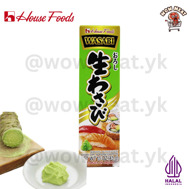 Jual House Foods Neri Wasabi Paste 43 gr Import Tube | Shopee Indonesia