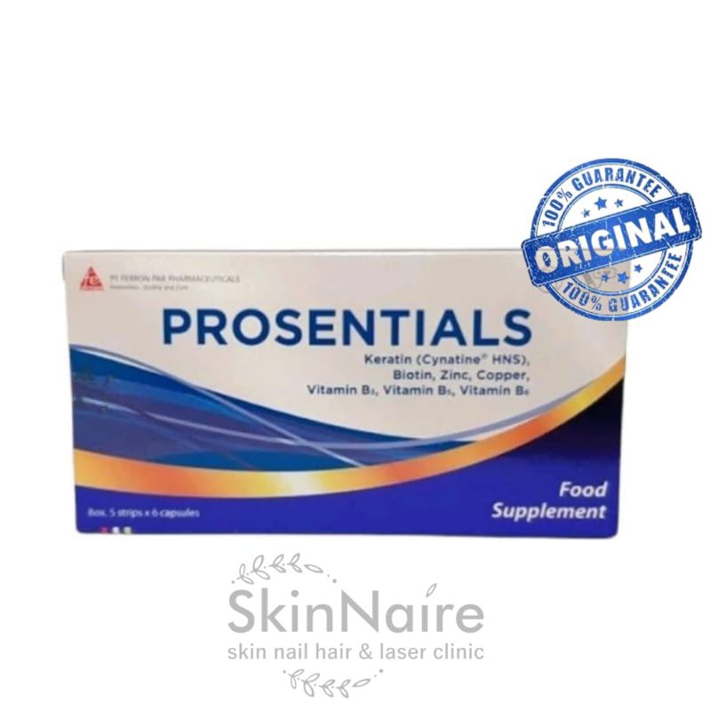 Jual Prosentials Capsule ( Harga 1 strip @6 caps ) | Shopee Indonesia