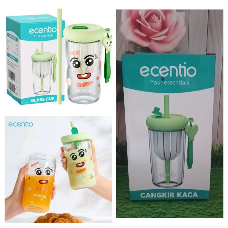 Jual Ecentio Cangkir Kaca | Shopee Indonesia