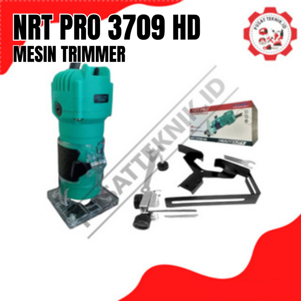 Jual NRT 3709HD TRIMMER NRT PRO 3709 MESIN PROFIL KAYU 6MM WOOD TRIMMER ...