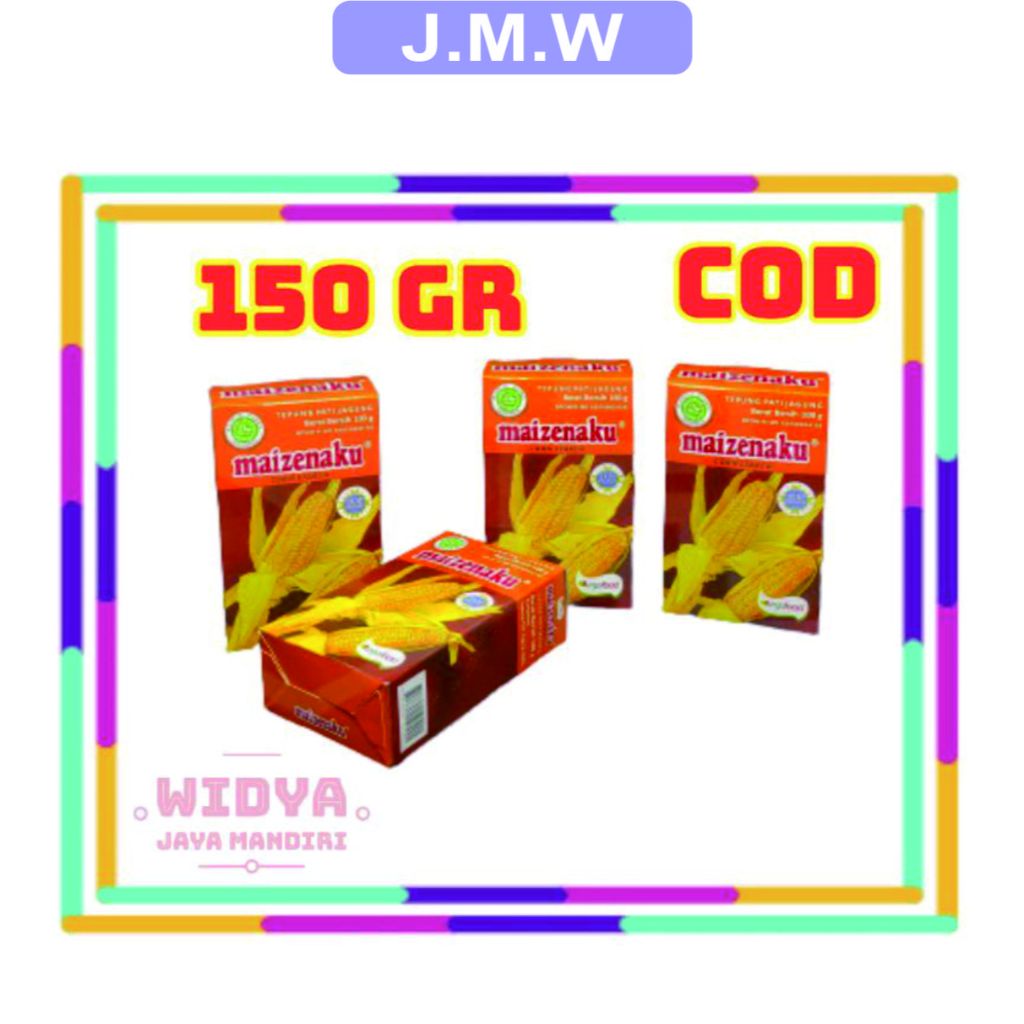 Jual Tepung Jagung Maizena Maizenaku 150gram corn starch / pati jagung ...