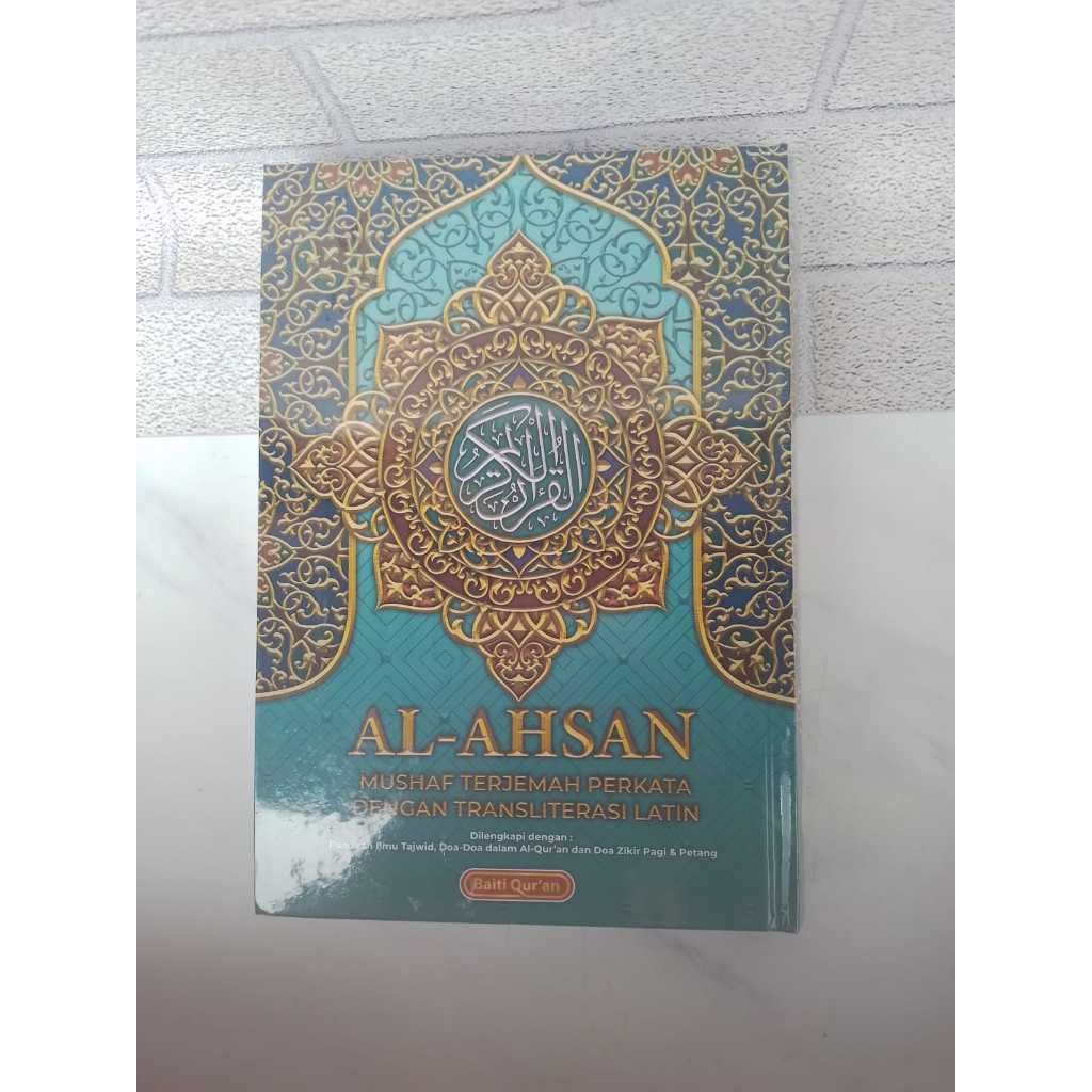 Jual Al-quran Al-Ahsan Mushaf Terjemahan Perkata Dengan Transliterasi Latin Ukuran A5 | Shopee ...