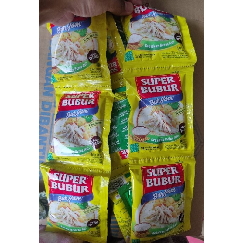 Jual Super Bubur Buryam Serenceng Isi 10 Saset - Buryam Super Bubur 10 ...